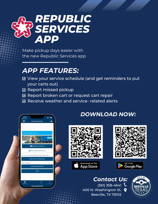 Official Website of Beeville, Texas - Utility Service Connection Form